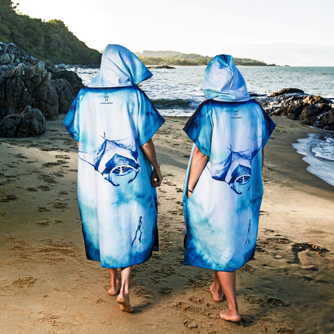 Adult Hooded Changing Towel | Made for Ocean Lovers | Ocean Armour